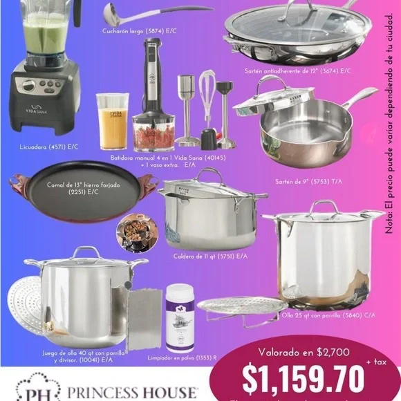 Princess House Products